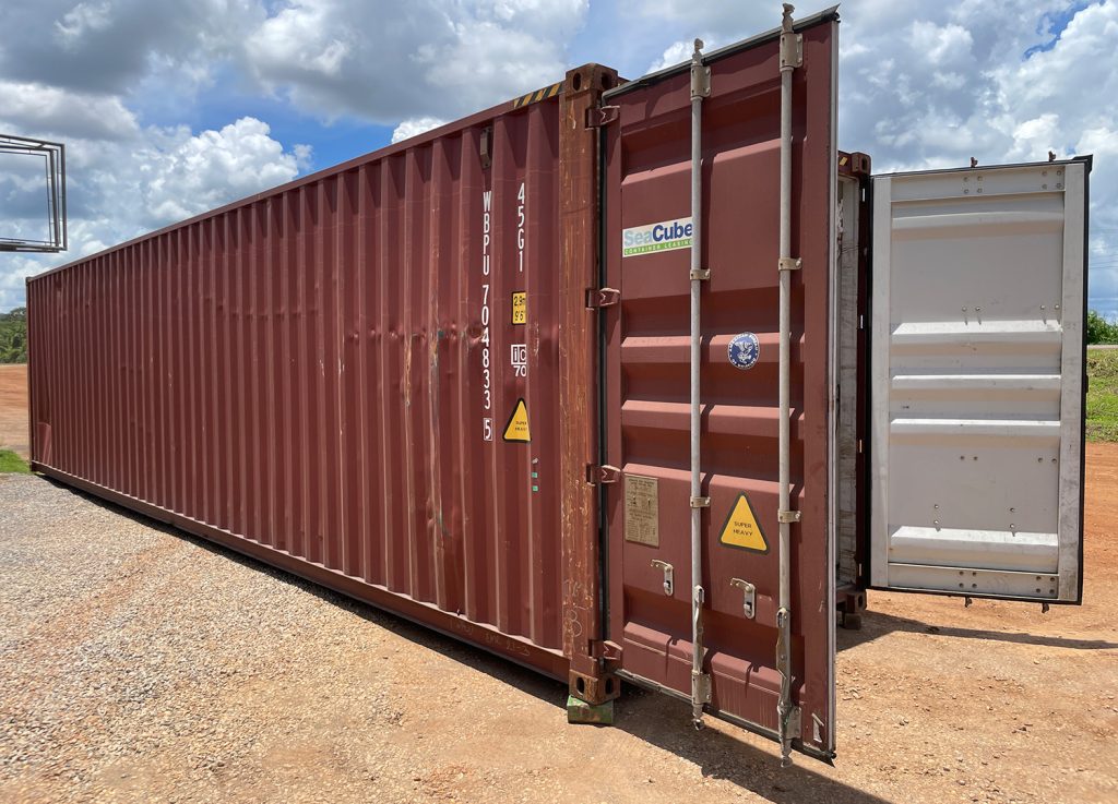 Container 40Pés High Cube Dry Cargo (12 Metros) com 2,90m Altura ...