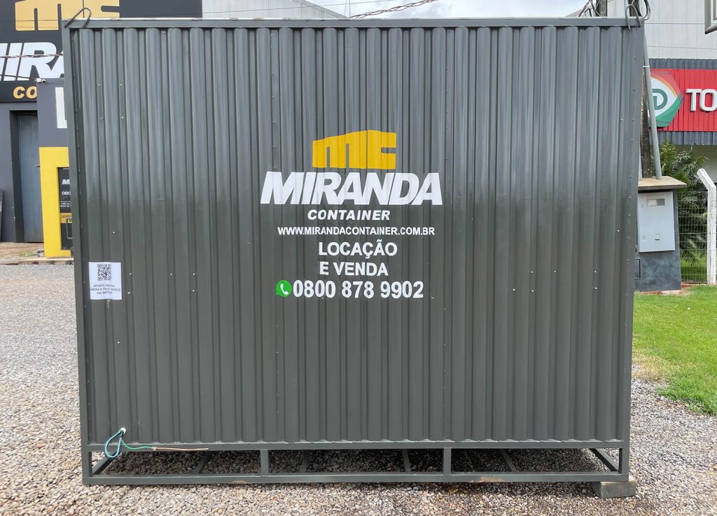 Banheiro Container 06 Metros com 05 (Vaso e Pia e chuveiro) Bronze ...