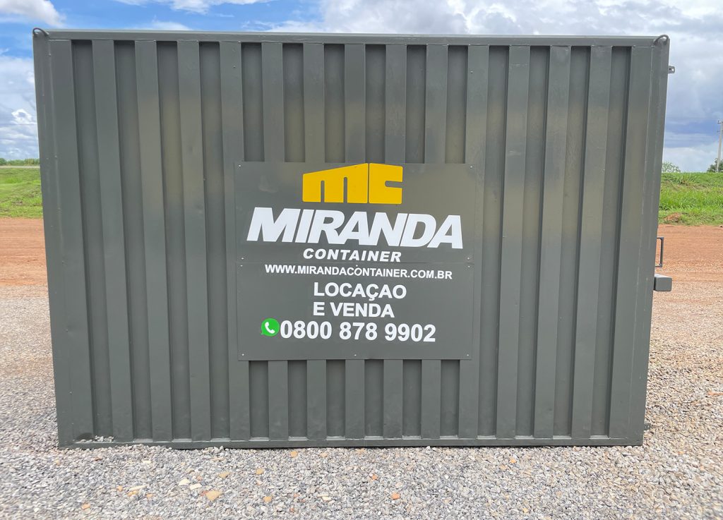 Container de Obra 10Pés (03 Metros) VENDA - Locação e Venda de ...